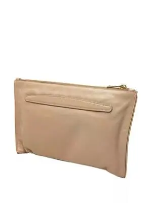 Miu Miu 2010-2026 Studded Leather Zip Clutch Bag