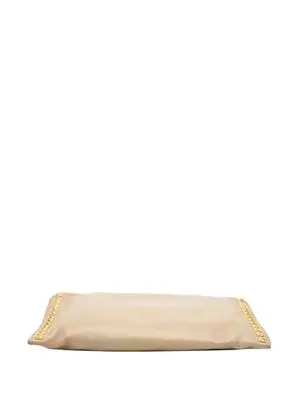 Miu Miu 2010-2026 Studded Leather Zip Clutch Bag