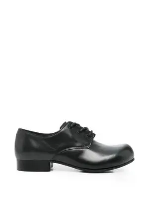 Comme Des Garçons Upturned-toe Leather Derby Shoes