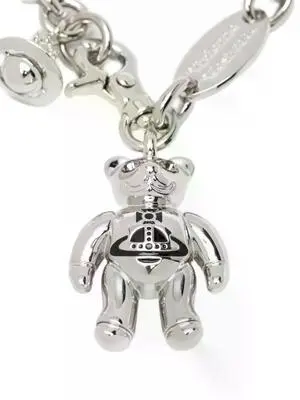VIVIENNE WESTWOOD Teddy-bear Necklace - Silver