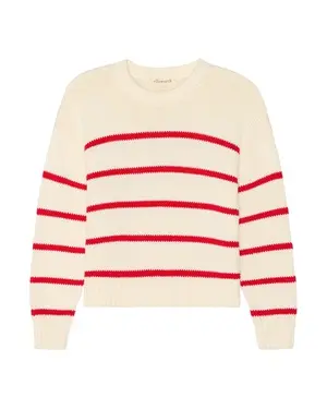 ELLSWORTH + IVEY Elena Crew Ivory