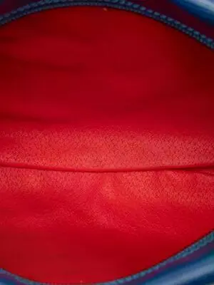 Celine 2013 Lizard Embossed Leather Clutch Shoulder Bag