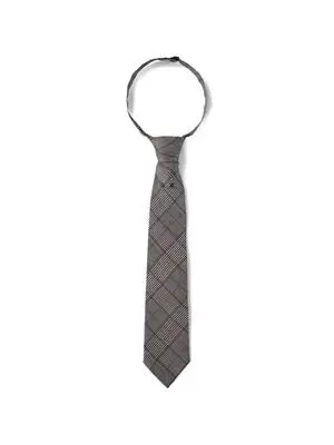 Barbara Bui Prince Of Wales Check Silk Tie