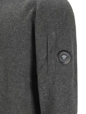 C.P. COMPANY Lens-detail Roll-neck Sweater