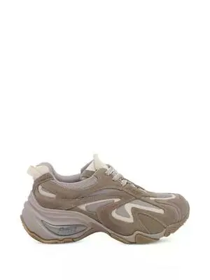 Ash Viper Panelled Suede Sneakers - Brown