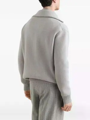 Dolce & Gabbana Virgin Wool Cardigan With Embroidery