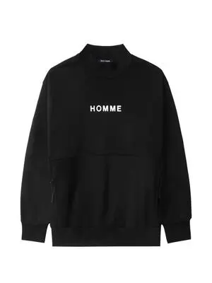 Comme Des Garçons Homme-print Sweatshirt