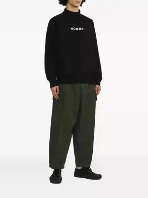 Comme Des Garçons Homme-print Sweatshirt