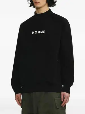 Comme Des Garçons Homme-print Sweatshirt