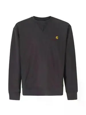 Carhartt Work In Progress American Script Sweatshirt - Grey