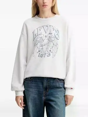 LEVI'S Graphic-print Sweater - Grey