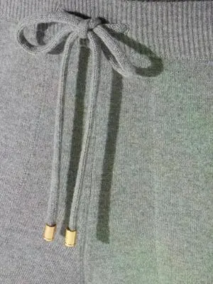 Elisabetta Franchi Drawstring Knitted Track Pants