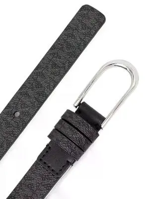 Michael Kors Monogram Buckle Belt