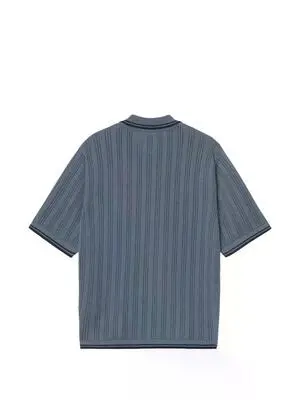 Carhartt Work In Progress Ramsey Pointelle-knit Polo Shirt - Blue