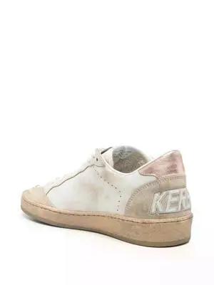 GOLDEN GOOSE Ball Star Distressed-effect Sneakers