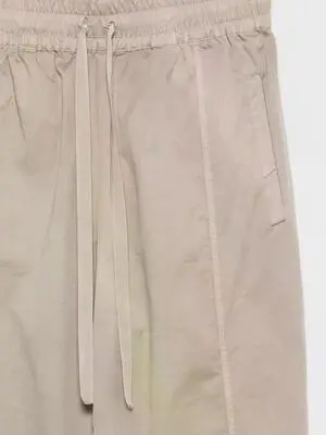 Kristensen Du Nord Drawstring-waist Panelled Trousers - Neutrals