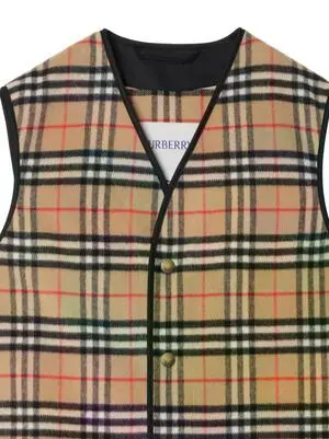 Burberry Check Wool Cashmere Warmer
