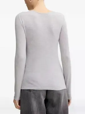 MOS MOSH Long-sleeve Round-neck T-shirt
