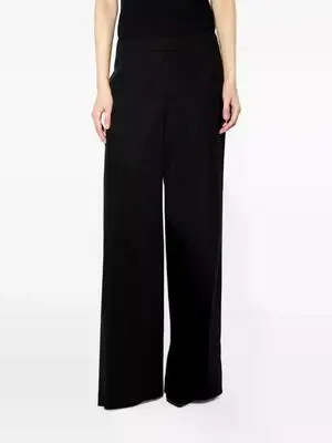 Liviana Conti Elasticated Wide-leg Trousers