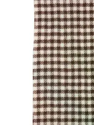 Marc O'polo Houndstooth Fringed Scarf