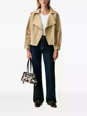 Dkny Off-centre Zip-fastening Jacket