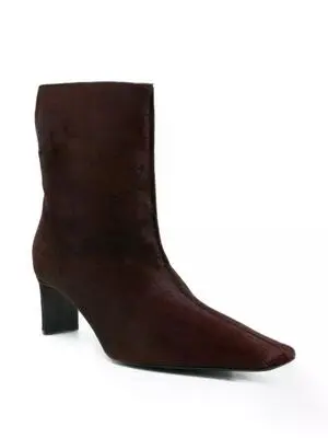 Khaite Ona Heeled Ankle Boots