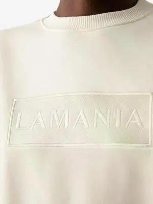 LA MANIA Logo-embroidered Sweatshirt