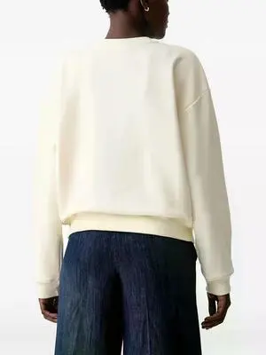 LA MANIA Logo-embroidered Sweatshirt