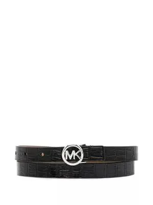 Michael Kors Croc Effect Belts For Women