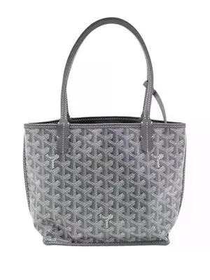 Goyard 2000-2026 Mini Goyardine Heart Reversible Anjou Tote Bag