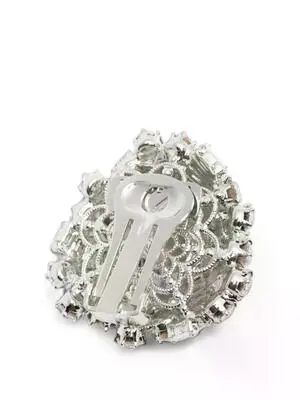 N°21 Crystal-embellished Clip-on Earrings