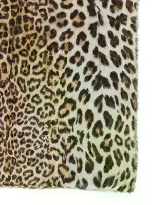 Faliero Sarti Animal Leopard-print Scarf