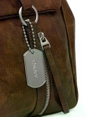 Dkny Chain-detail Zip-fastening Tote Bag
