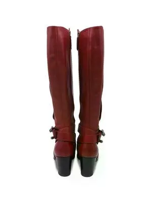 Gucci Dionysus Buckled Knee-high Boots