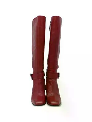 Gucci Dionysus Buckled Knee-high Boots