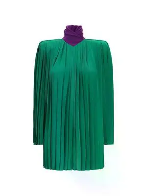 Valentino Garavani Pleated Silk Blouse
