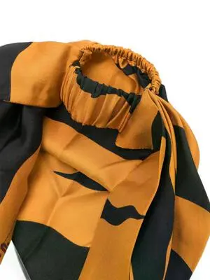 Emilio Pucci Printed Silk Head Scarf