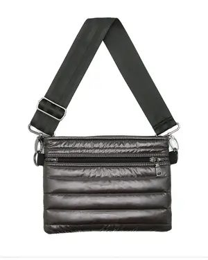 THINK ROYLN Bum Bag Quilted Crossbody - Mocha