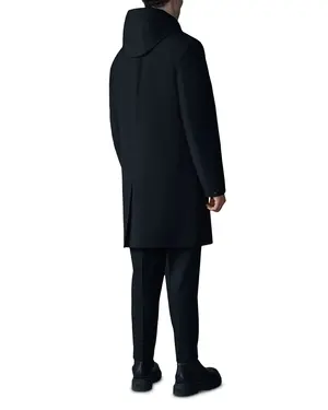 Mackage Mathias 3-in-1 Balmacaan Coat With Removable Down Liner