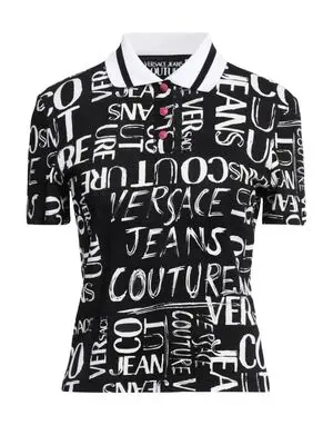 Versace Polo Shirt Size Cotton, Polyester, Polyamide, Elastane