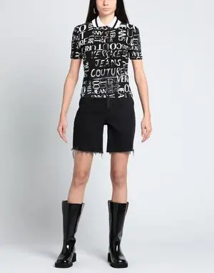 Versace Polo Shirt Size Cotton, Polyester, Polyamide, Elastane