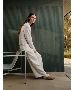 BIRKENSTOCK Boston Suede & Shearling Clogs