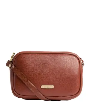 Barbour Daphne Mini Leather Crossbody Bag
