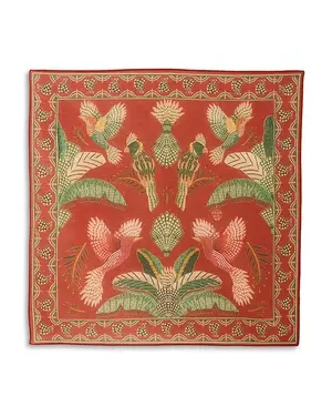 Farm Rio Borogodo Scarves, Set Of 2 - Red
