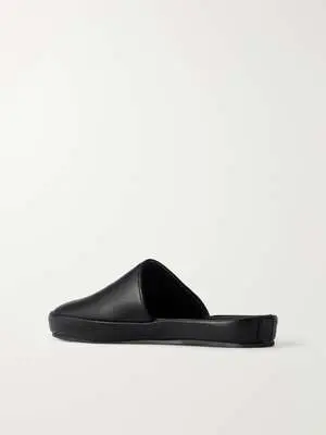 Mulo Full-grain Leather Slippers
