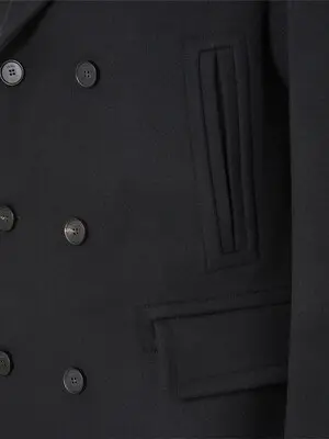Fendi Double-breasted Wool Coat