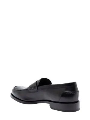 DOUCAL'S Penny Loafer - Black