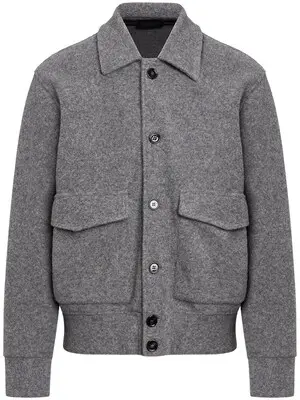 DONDUP Wool-blend Bomber Jacket