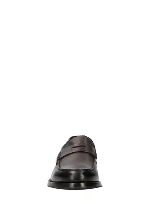 DOUCAL'S Penny Loafer - Brown