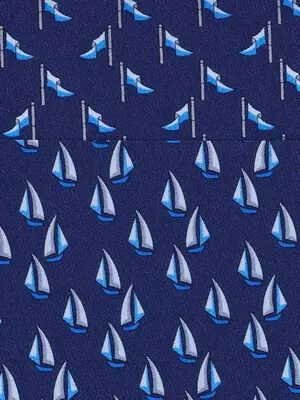 FERRAGAMO Catamarano Tie By